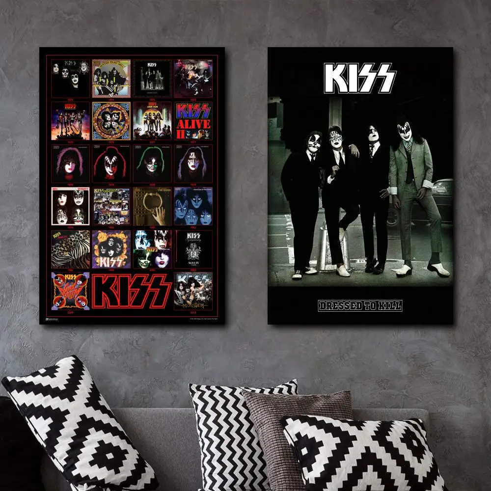 kiss-dressed-to-kill-poster-album-cover-hd-print-canvas-poster-bedroom