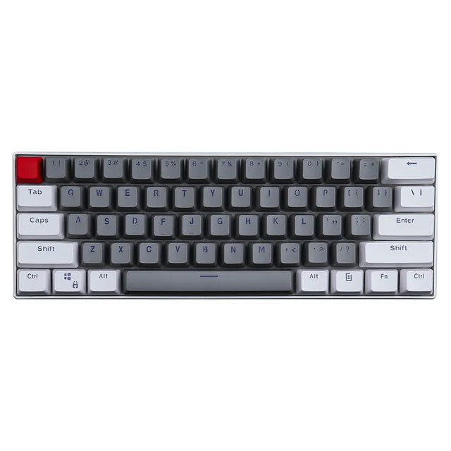 RK 61 Keycaps PBT Material OEM Height, Backlit Two-Color Mechanical ...