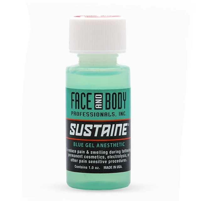 Blue Gel Anesthetic