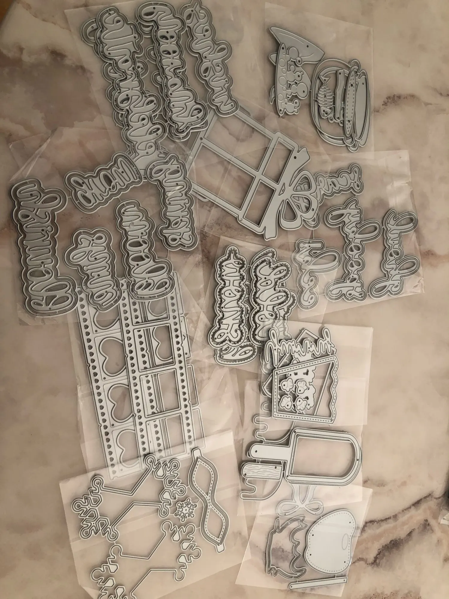 KSCRAFT Cute Popsicle Shaker Metal Cutting Dies Stencils for DIY ...