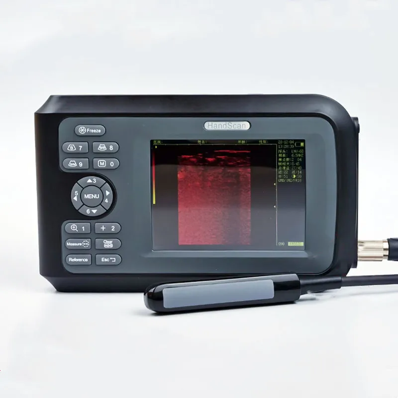 V8 Cow Sonar Scanner Digital Ultrasound Veterinary Dog Ultrasonic ...