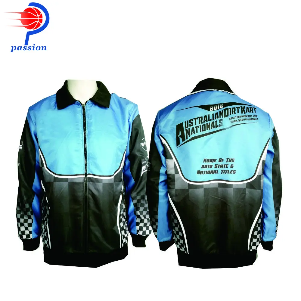 Moq 5pcs $38 Each High Qualit Racing Sport Jackets With Full Zipper ...