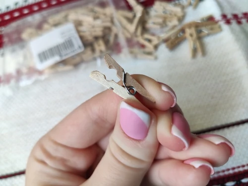 Decorative DIY Mini Wooden Clips (100 pcs) - Life Changing Products