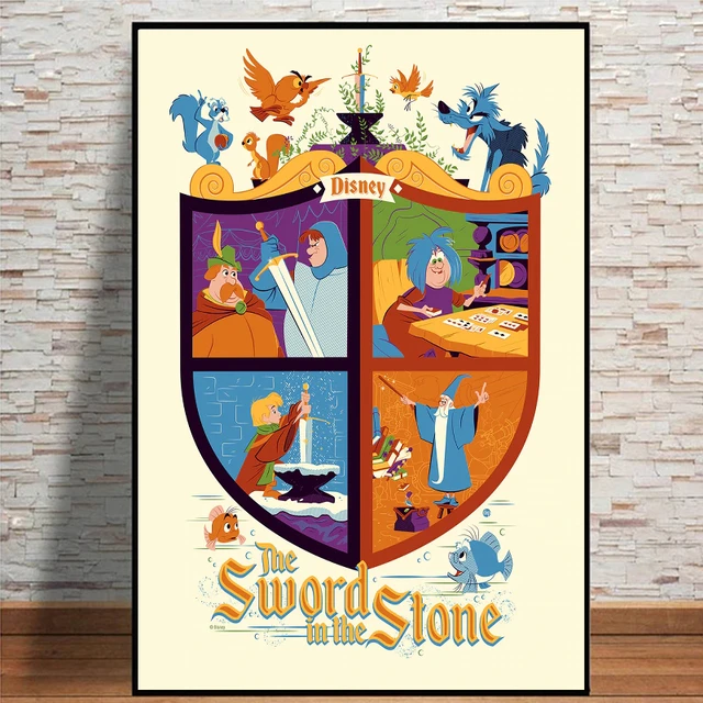 The Sword In The Stone Poster