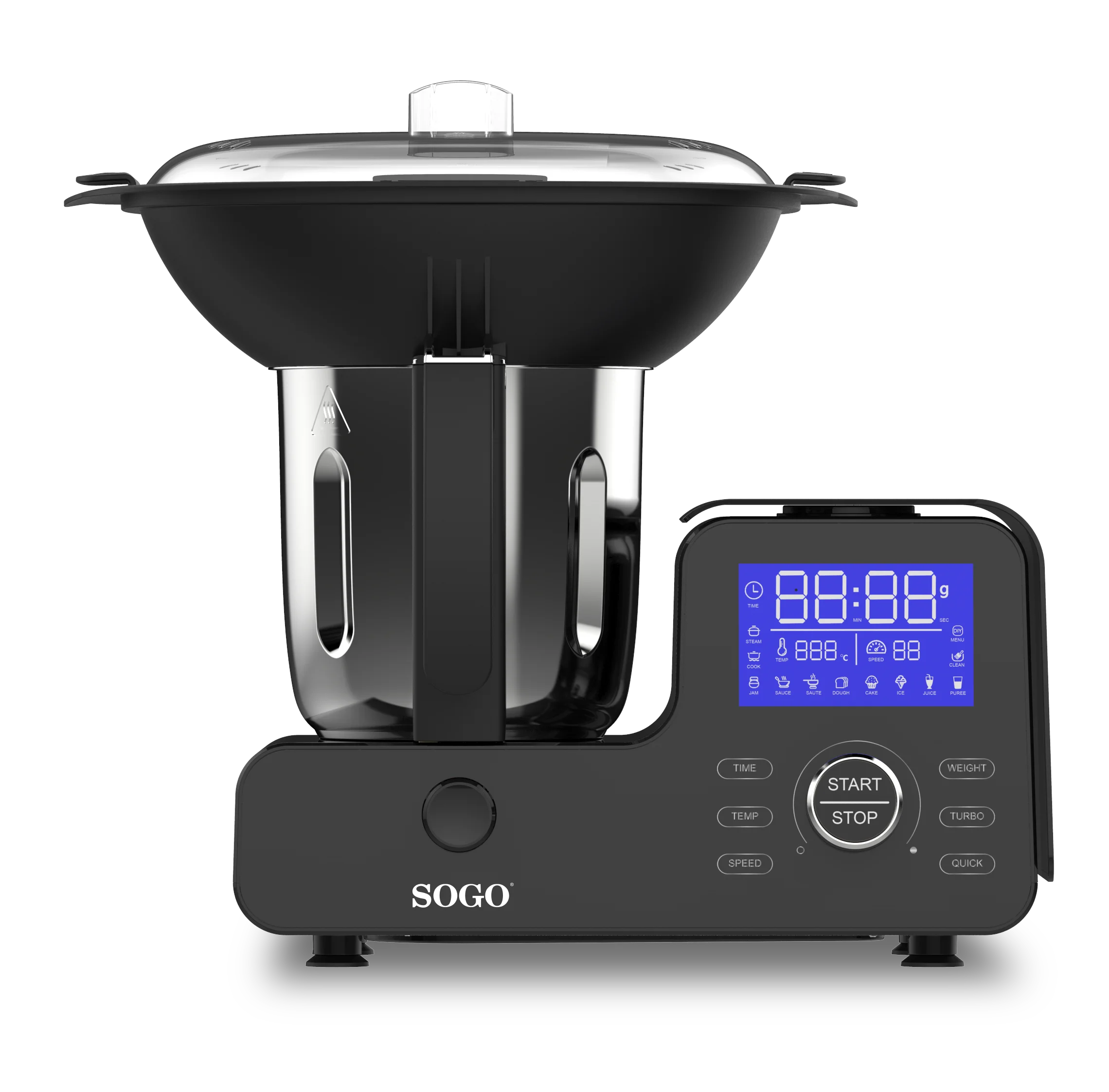 Sogo Easy Cook Bat-ss-14555 Multifunction Kitchen Robot, Integrated ...