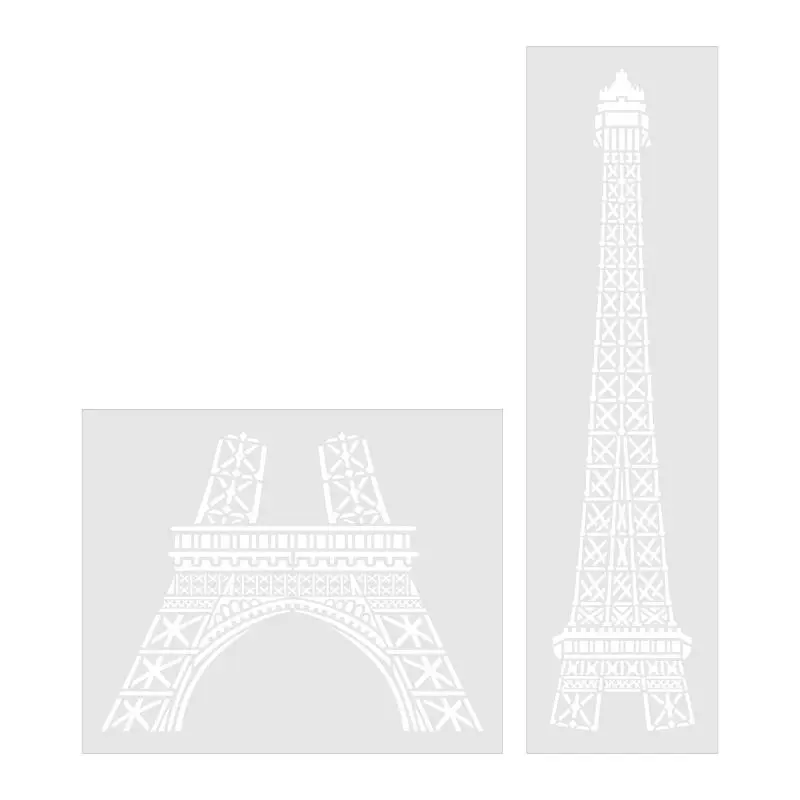 Eiffel Tower Stencil For Walls