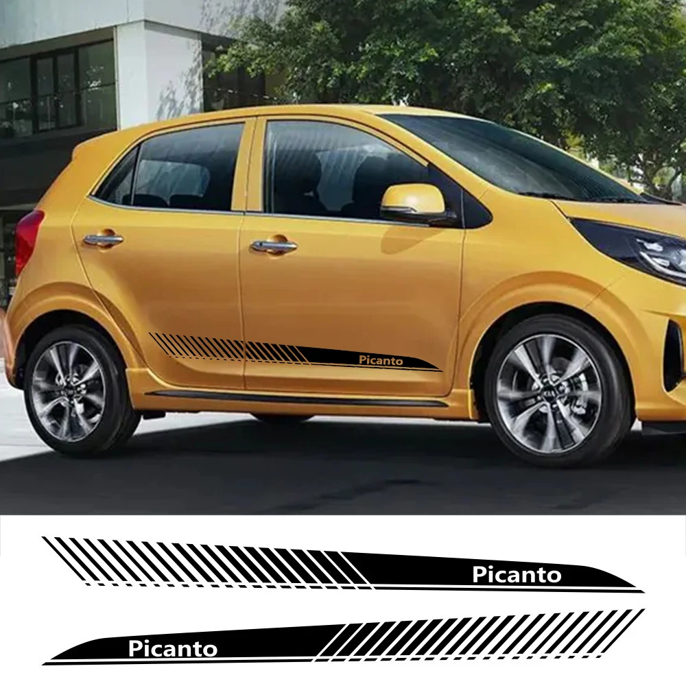 Car-Stickers-For-Kia-Picanto-GT-Line-EX-LX-Morning-Naza-Motor-Door-Side ...