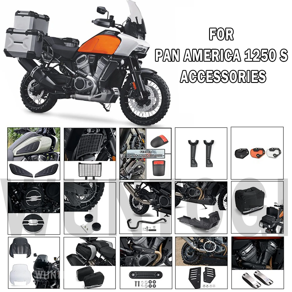 Pan America Accessories For Harley PAN AMERICA 1250 S PA1250S 2021 2022 ...