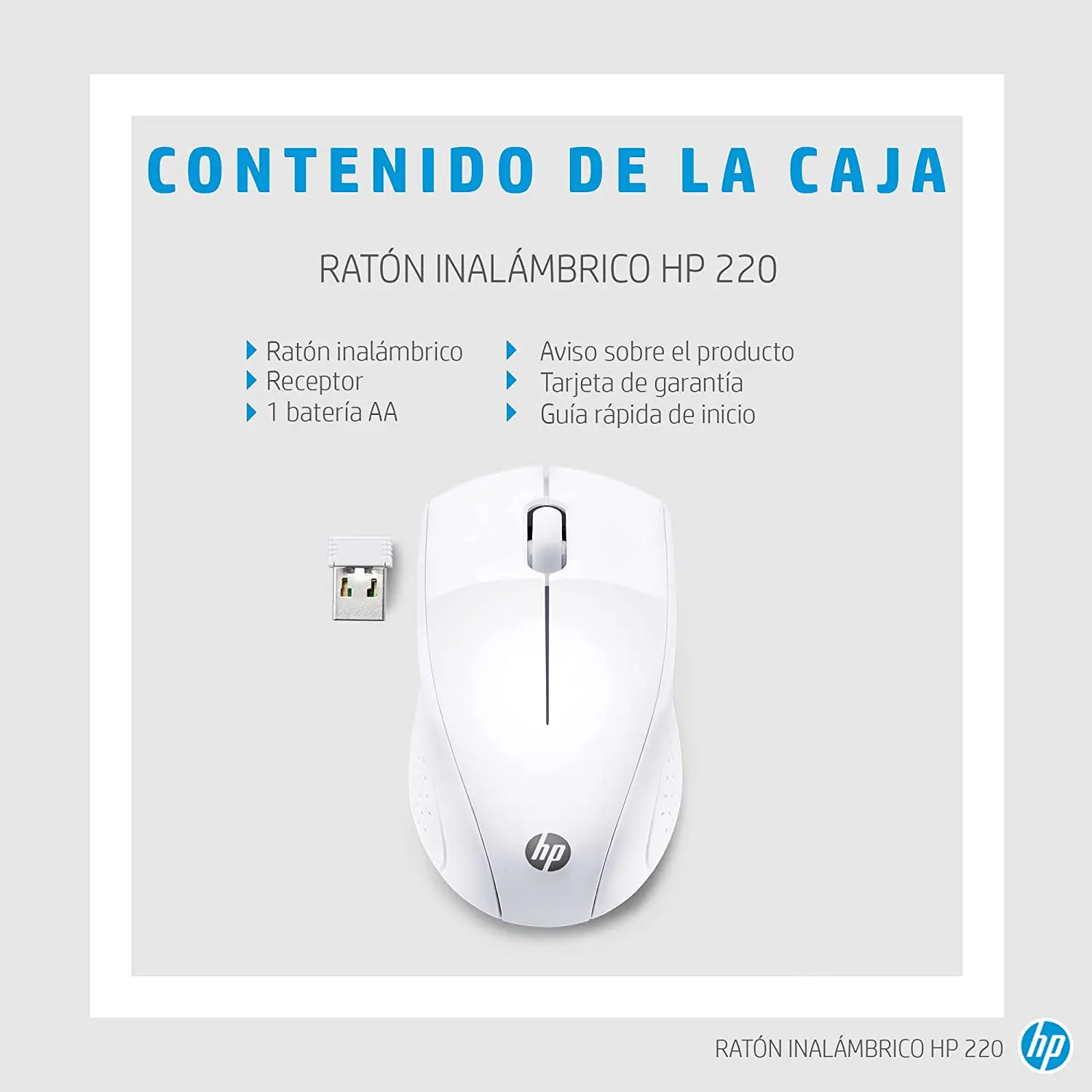 Hp Wireless Mouse White