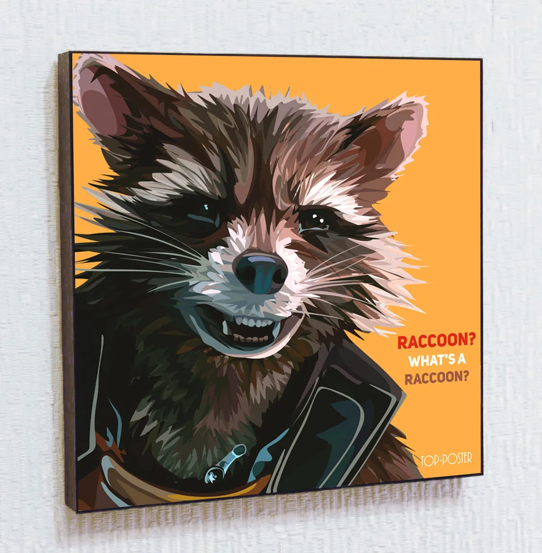 Guardians Of The Galaxy Rocket Poster