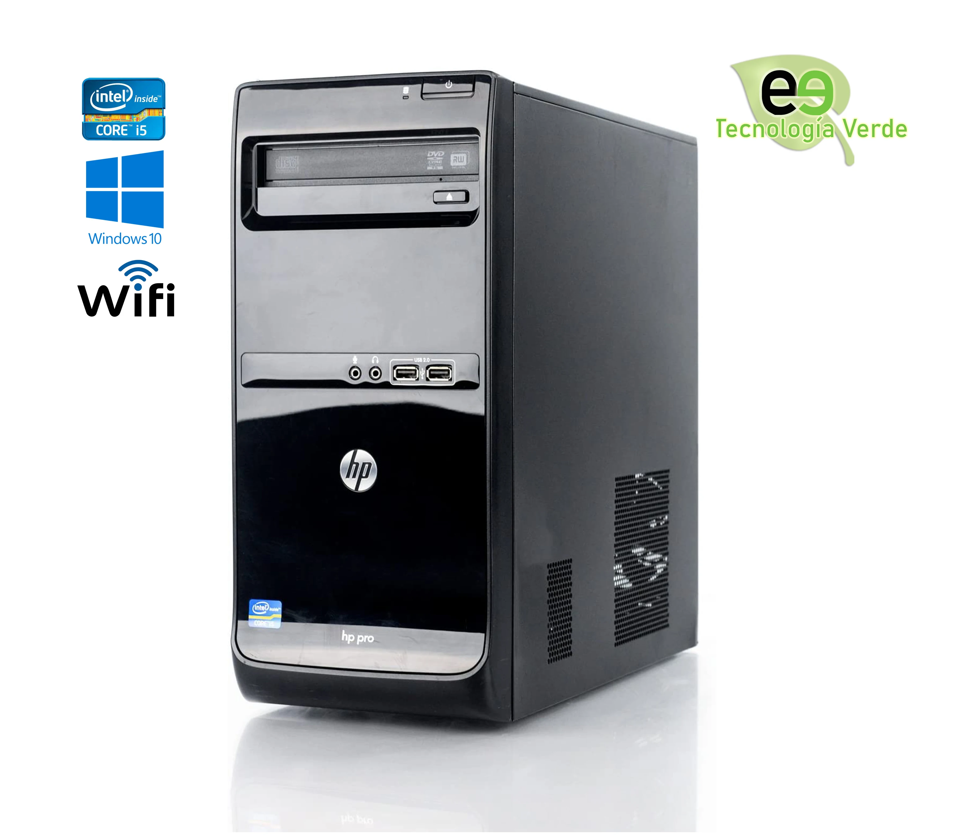 Ordenador Mini Torre Reacondicionado, HP Compaq Pro 3500,Intel Core i5 ...