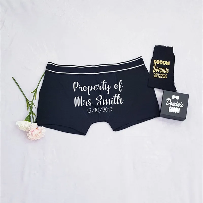 Bride And Groom Underwear