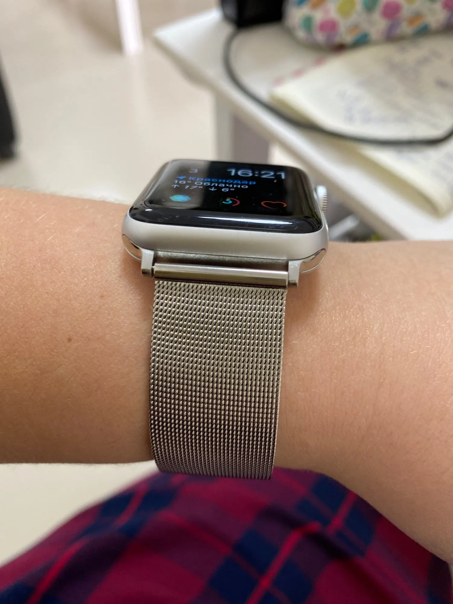 Milanese Strap with Secure Clasp for Apple Watch - Trendystraps ...