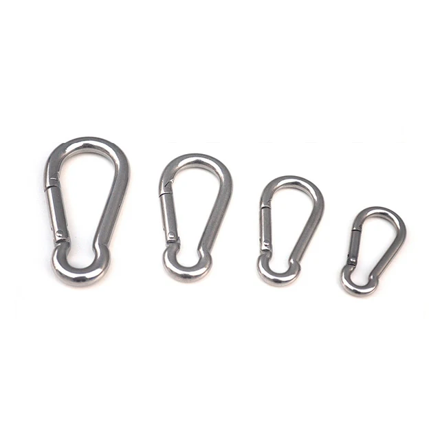 Snap Hooks Stainless Steel Carbine – Spring Hooks 3mm To 11mm ...