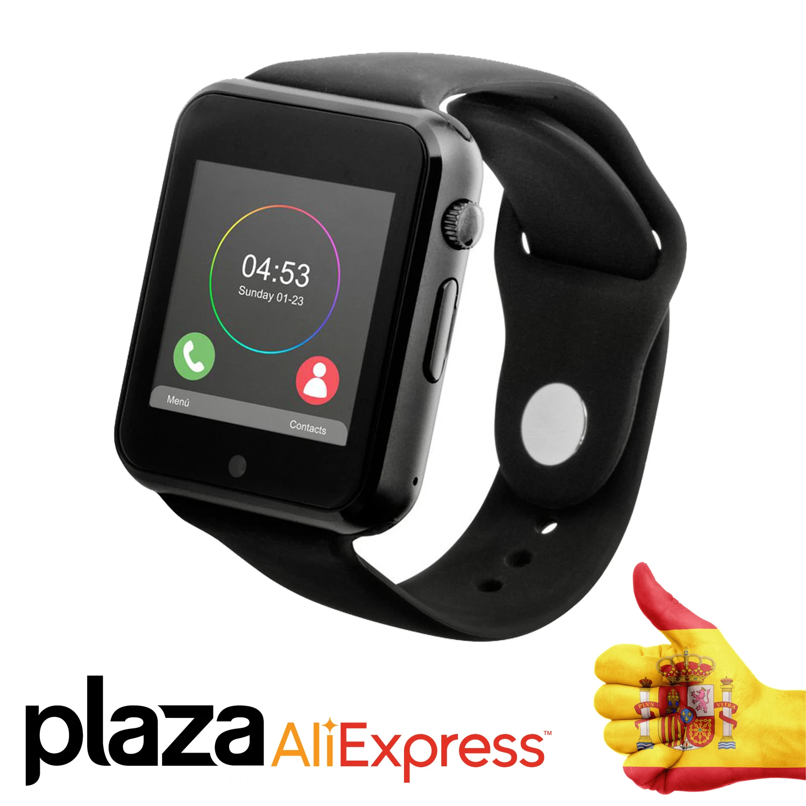 Relógio inteligente watche unotec bt8, smartwatch, bluetooth, preto ...