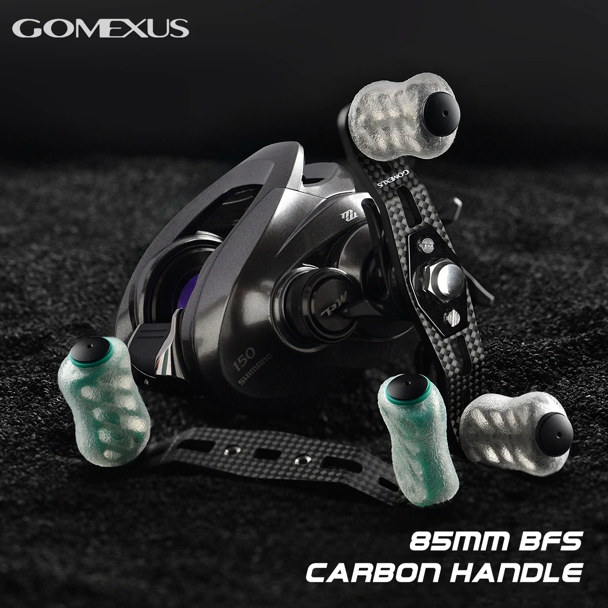 Fishing Baitcasting Reel Shimano | Gomexus Carbon Handle Bantam - Reel ...