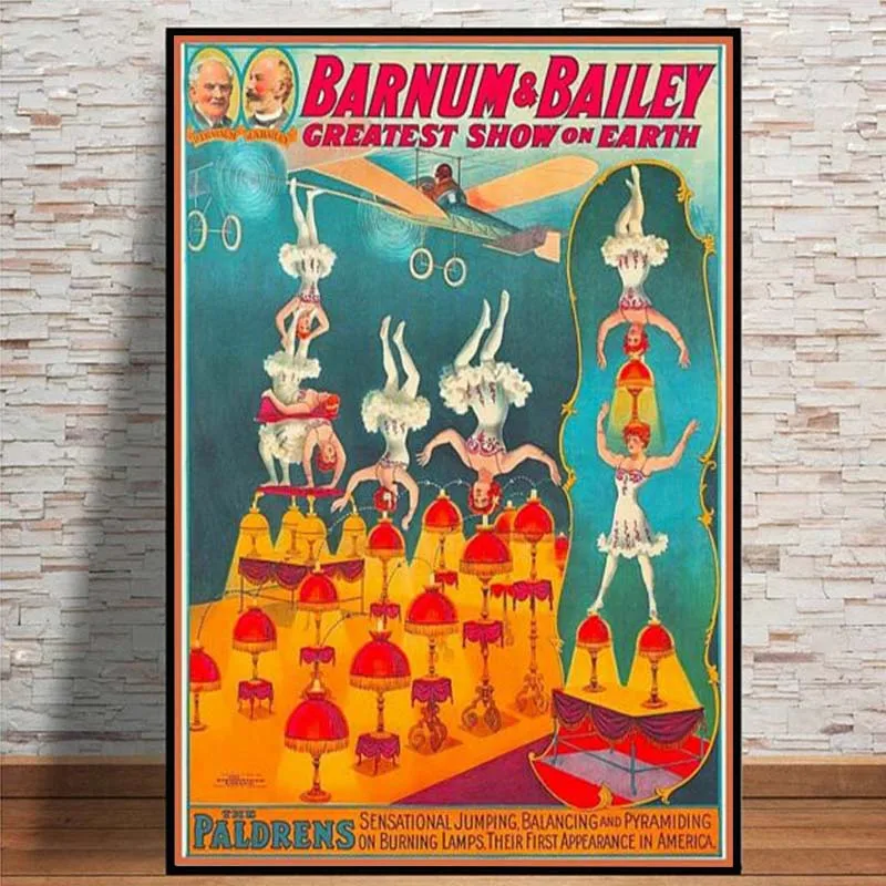 Circus Poster Frame