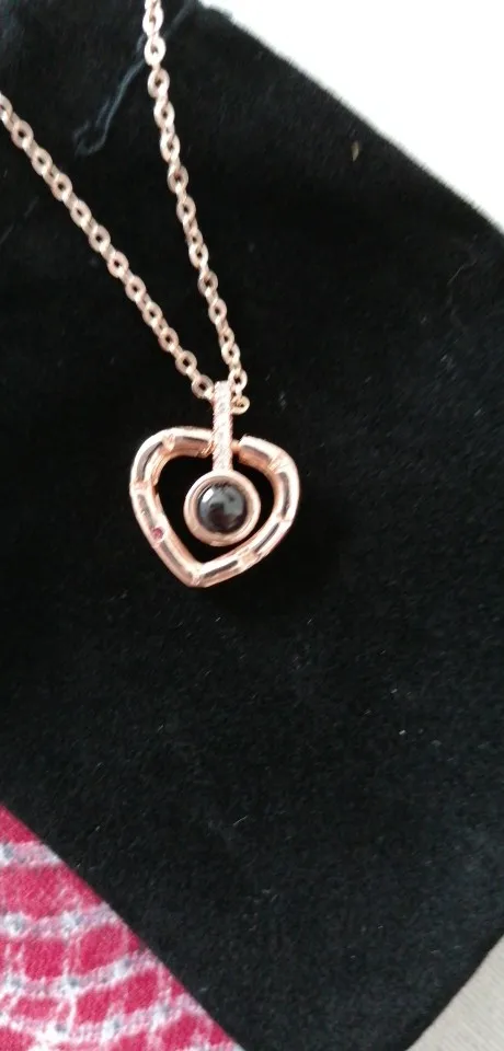 Colar com Foto Dentro - Envie sua Foto e Nós Gravamos