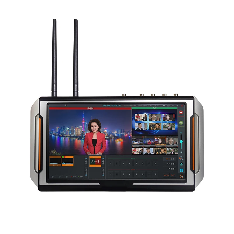 Oton-Pad-Studio-8-Channel-Touch-Screen-Switcher-with-SDI-IP-Stream-DDR ...