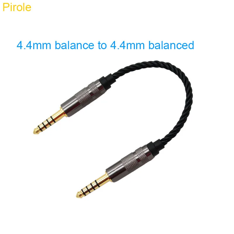 HIFI-4-4MM-Balanced-Headphone-Adapter-Audio-Cable-4-4-Male-to-4-4-Male ...