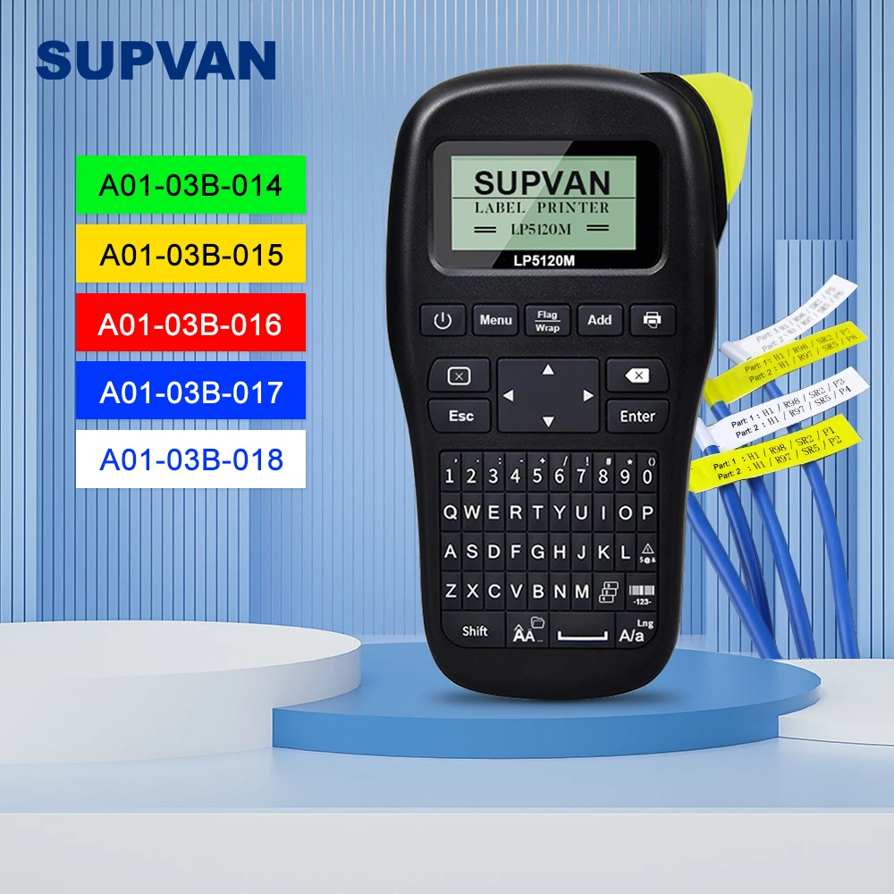 Supvan-LP5120M-Laminated-Label-Printer-Machine-Labeling-Portable-Labels ...