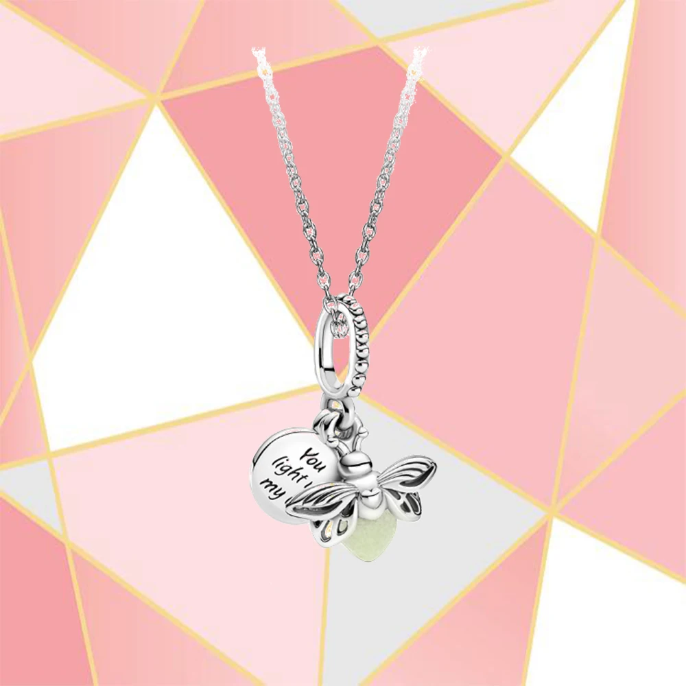 Glow-in-the-dark Firefly Dangle Pandora Charm | Dagiba Jewelry