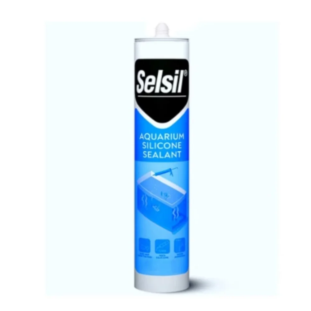 Aquarium Silicone Sealant Transparent High Elasticity Safe For Fish 100 ...