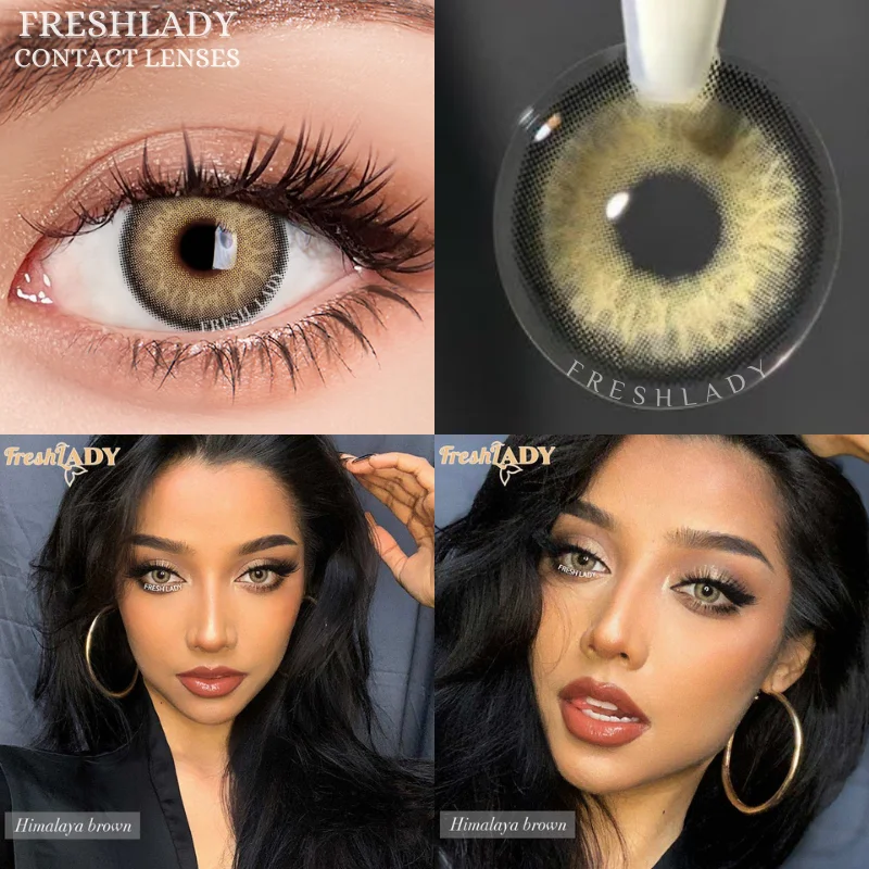 Freshlady Lentes de Contacto Coloreadas, Lentillas para Ojos de Color ...