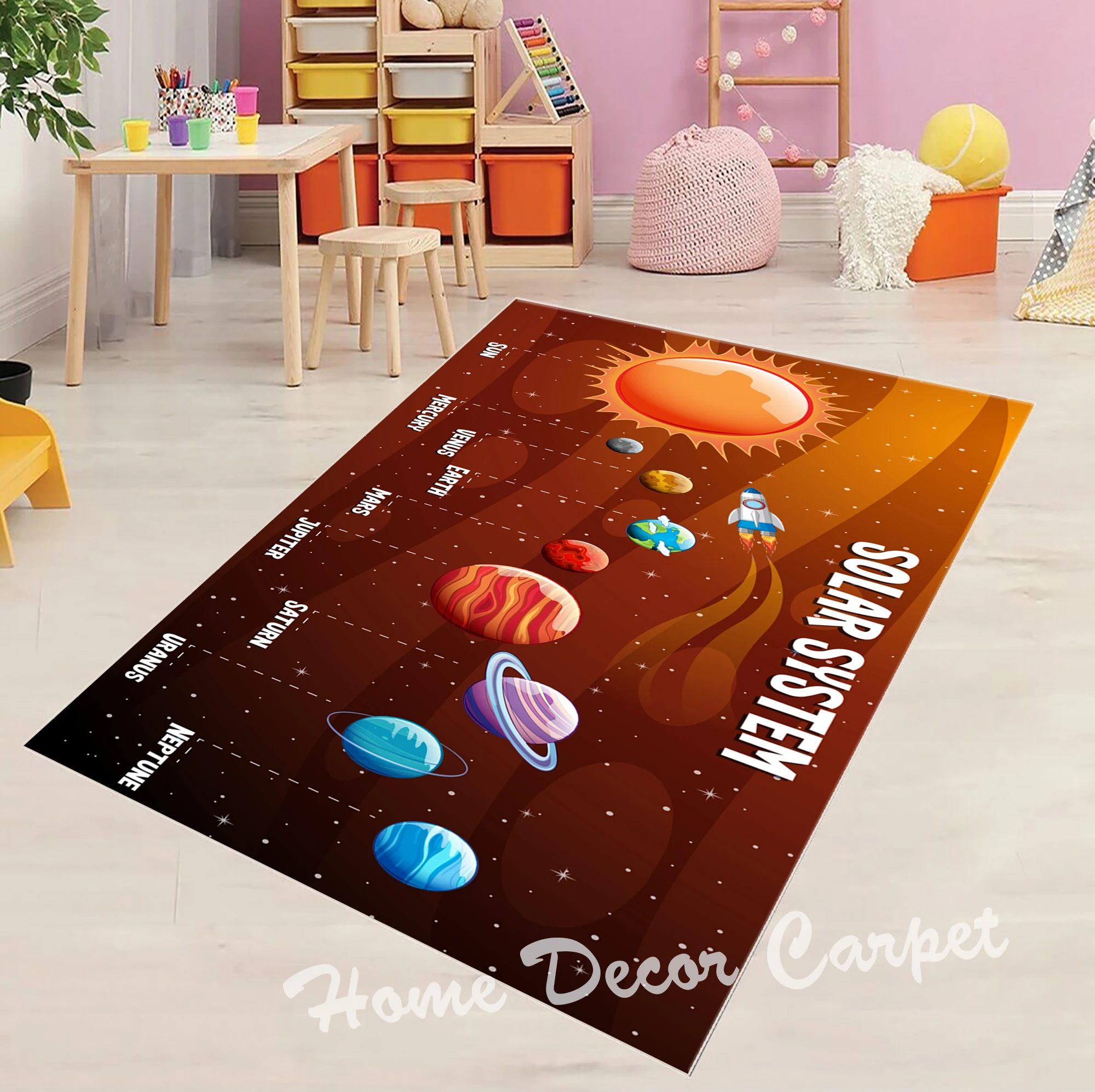 Personalized Solar System, Custom Planet Print, Custom Star Map ...