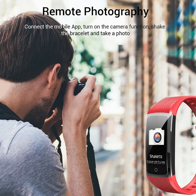 Smart Band Activity Tracker Fitness Bracelet With Pressure Measurement ...