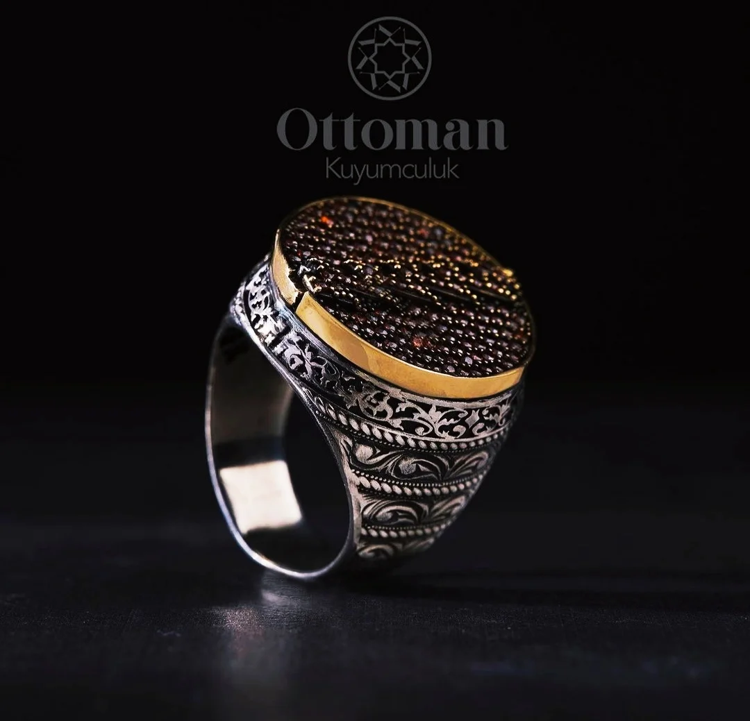 Ottoman-Rings-With-Custom-Name-Personlized-Silver-Ring-925-Sterling ...