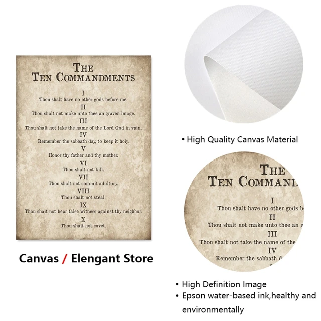 Ten Commandments Definition