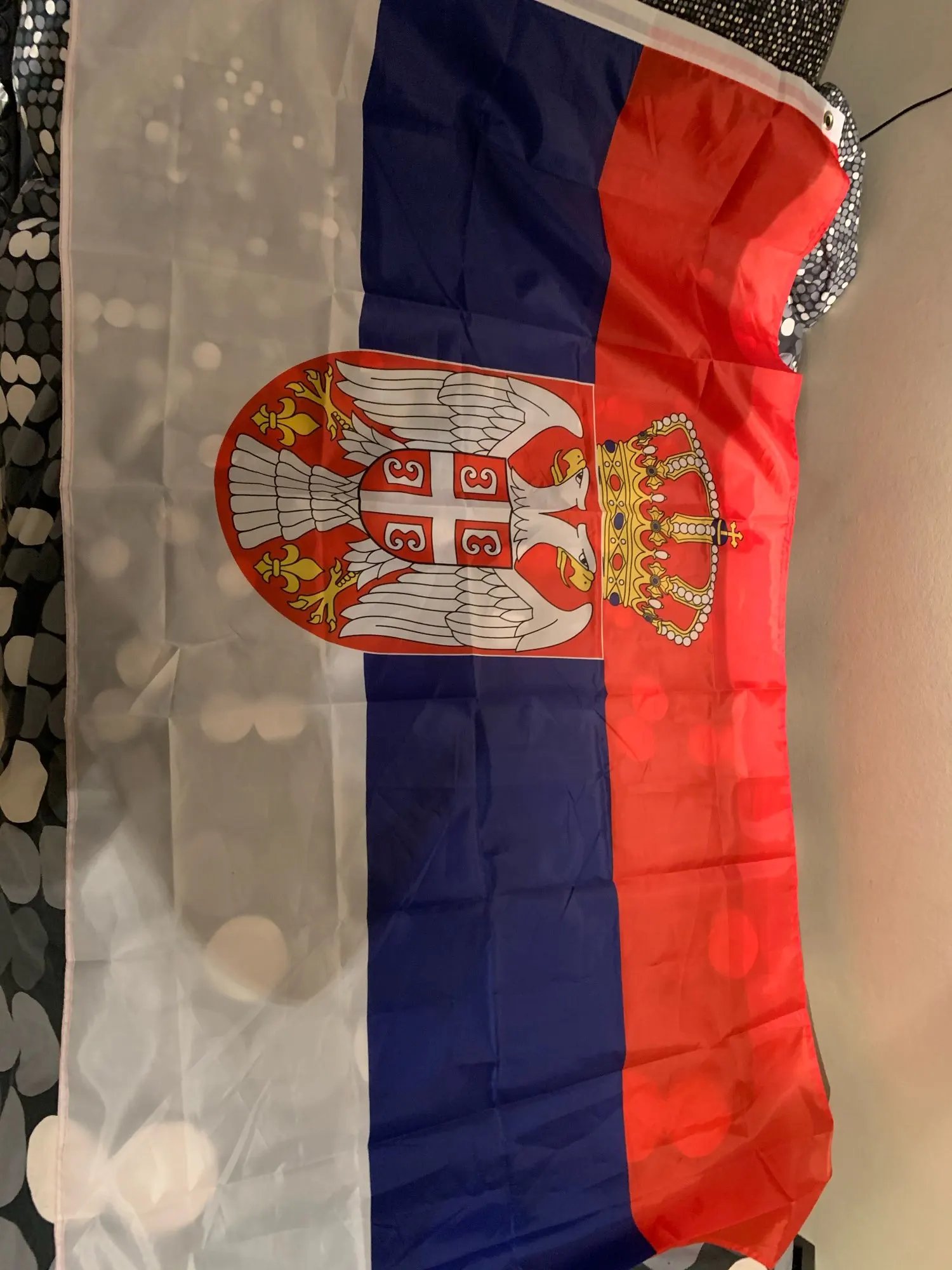 Serbiens Flagga (90cm x 150cm)