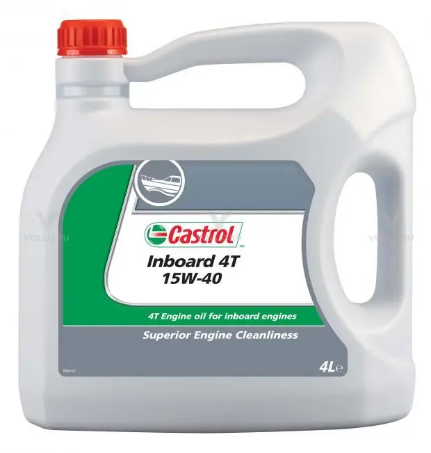 Castrol inboard T 15W 40 oil engine for water appliances mineral 15W40 ...