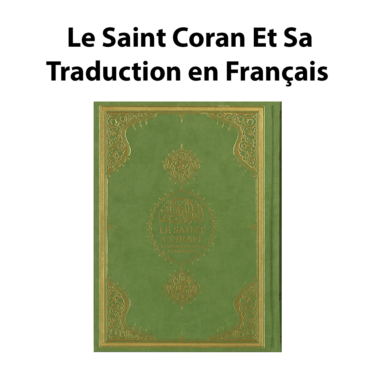Quran-and-Translation-in-French-Koran-Book-Paperback-Paperbound-Soft ...
