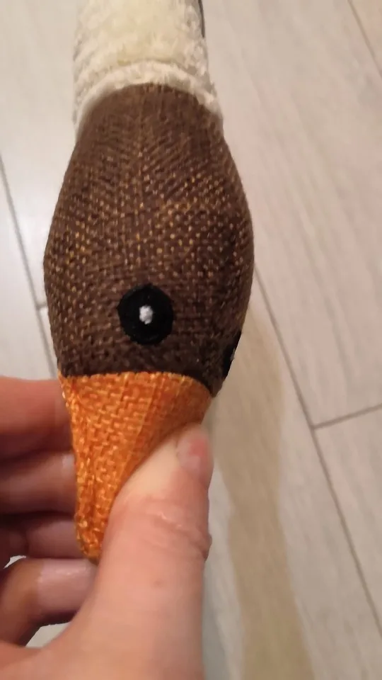 Squeaky Animal Plush Goose Dog Toy - Life Changing Products