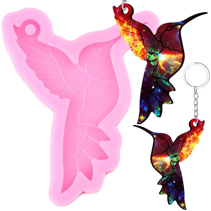 Molde-de-colibr-de-resina-s-per-brillante-artesan-a-epoxi-de-p-jaros ...