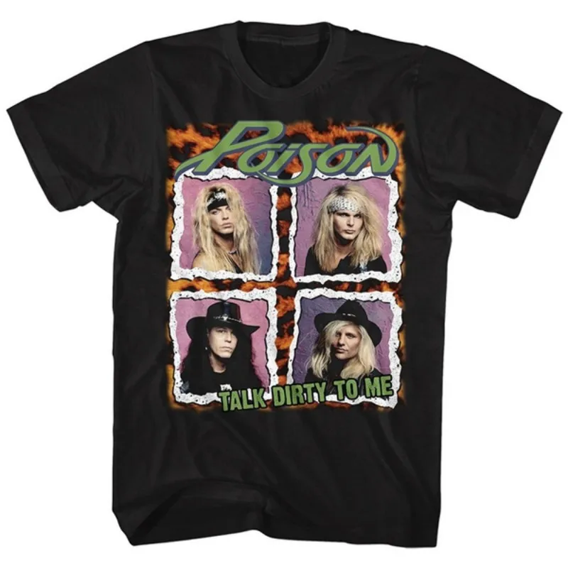 Poison Camiseta corta Sve de cuatro Pix para hombre|Camisetas| - AliExpress