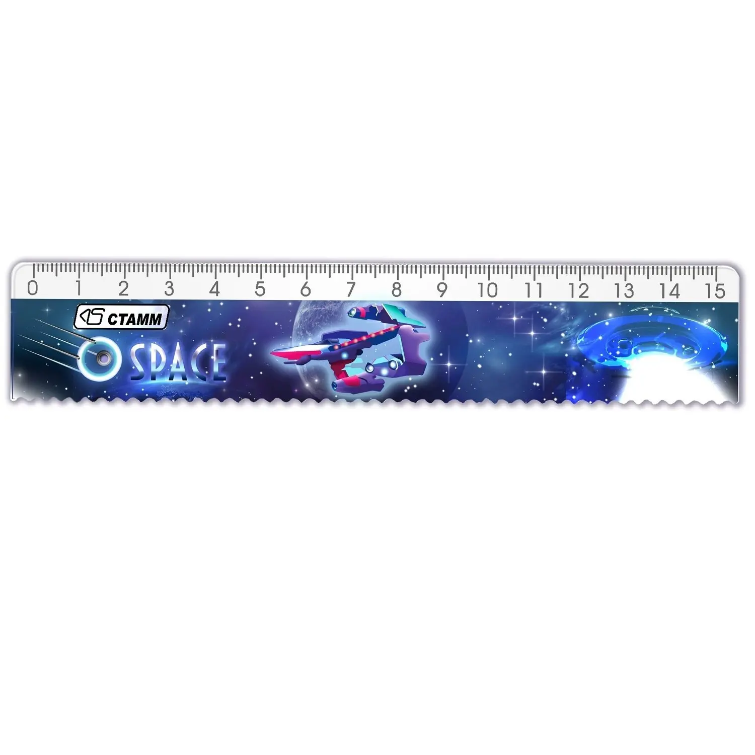 Ruler Stamm with wavy edge 15 cm|Rulers| - AliExpress