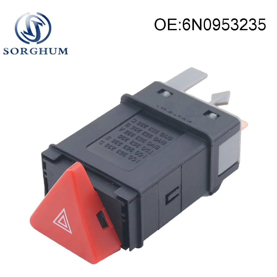 Flash Emergency Light Warning Hazard Light Switch 6N0953235 For VW ...