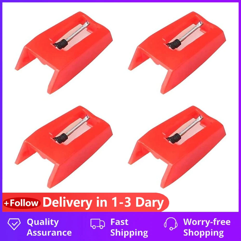 4 Pcs Record Player Needles, Universal Replacement Stylus Needles ...