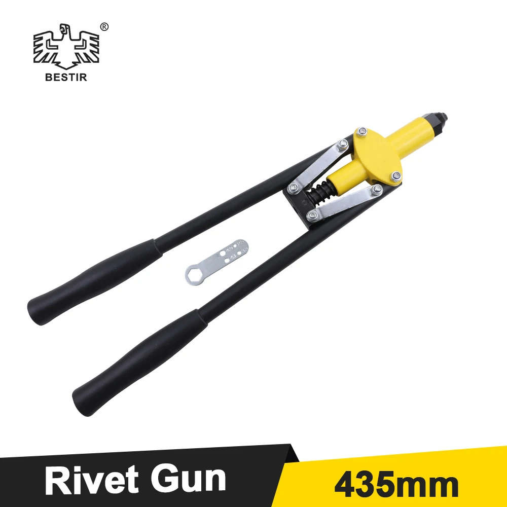BESTIR Rivet Gun 3.2mm 4.8mm Riveter Hand Tools Heavy Duty Pop Nut Gun ...