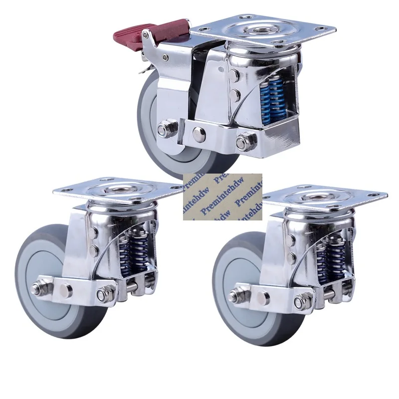 1Piece-Heavy-Duty-3-4-5-Dual-Spring-Caster-Castor-Rotating-Swivel ...