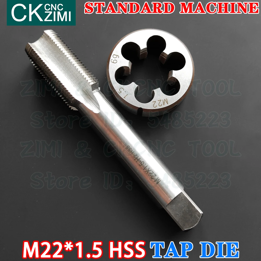 M22-1-5-M22x1-5-Straight-Handle-Standard-Machine-Die-Tap-High-Speed ...