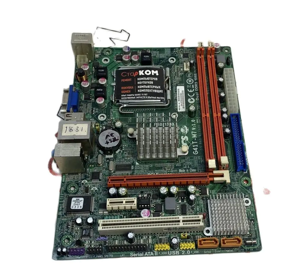 Ecs Motherboard G41t M7