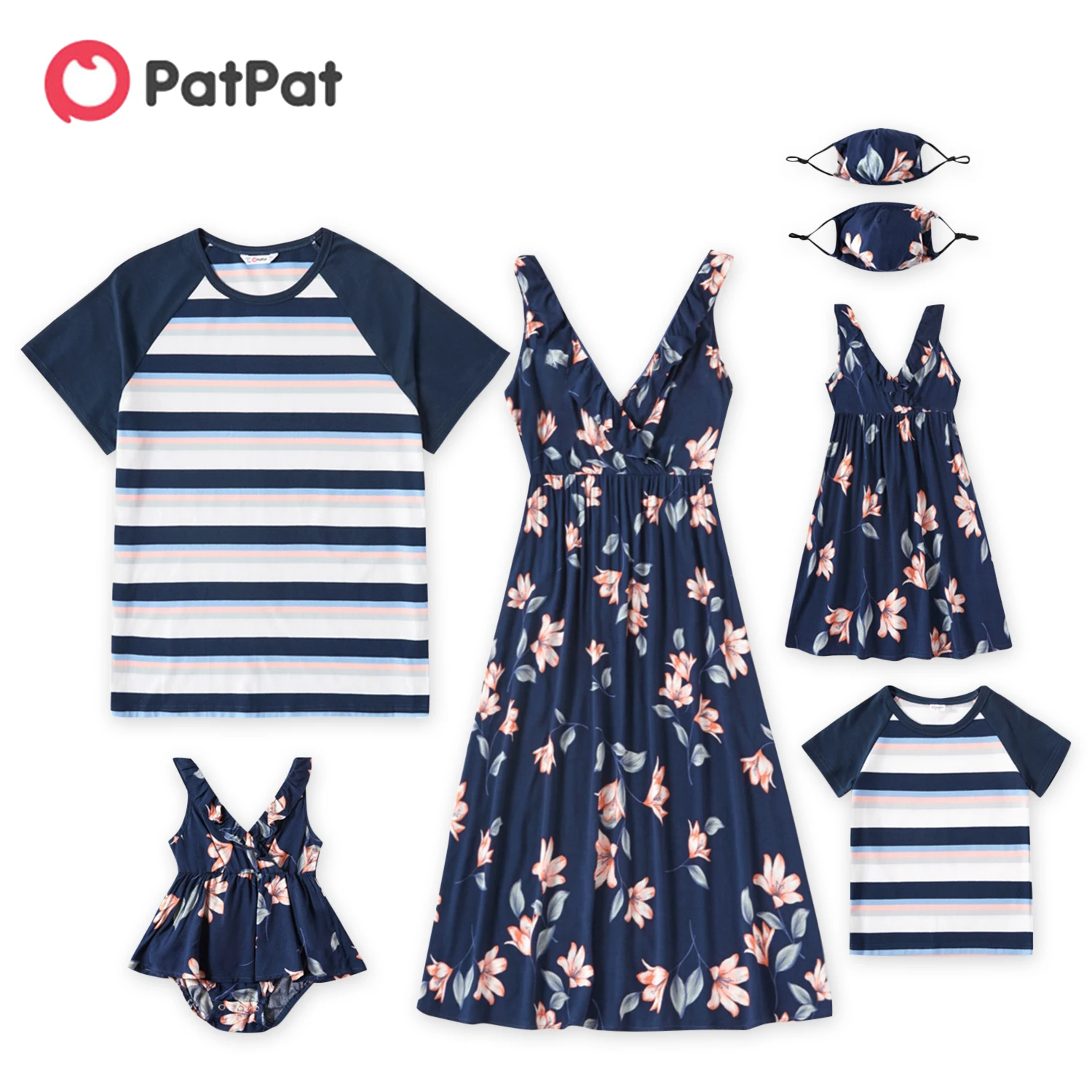 פיג׳מות תואמות למשפחה | Patpat Family Clothing Set | Matching Sets ...