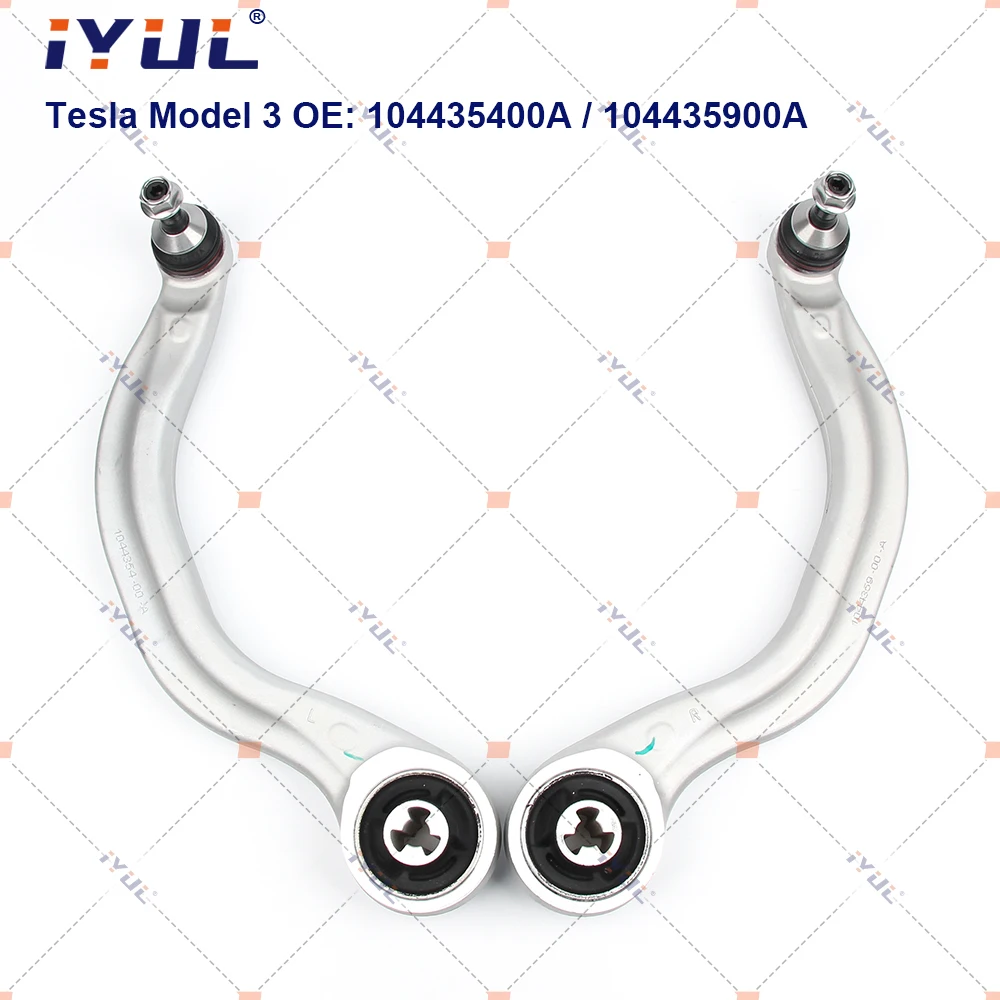 IYUL-Pair-Front-Lower-Suspension-Control-Arm-Curve-For-Tesla-Model-3 ...
