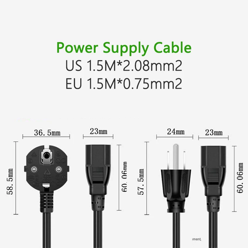Power Supply Cable For 2000W 2400W 2600W Mining Power Supply PSU For ...