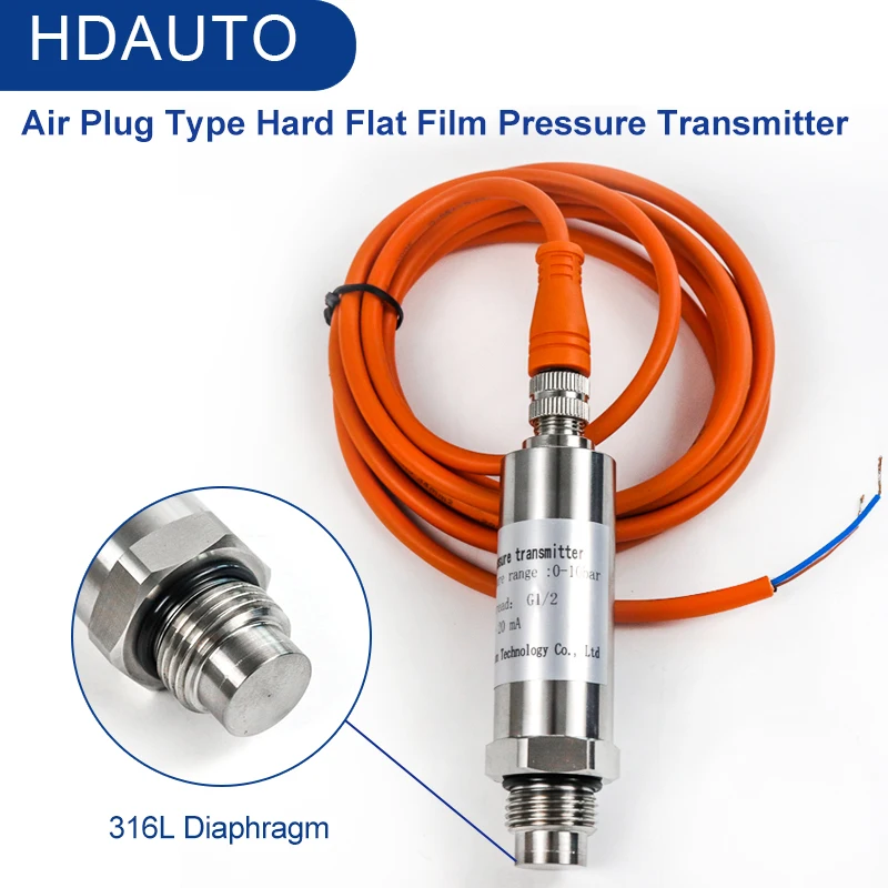 Flat-film-Pressure-Transmitter-Anti-blocking-Cavityless-Sanitary ...