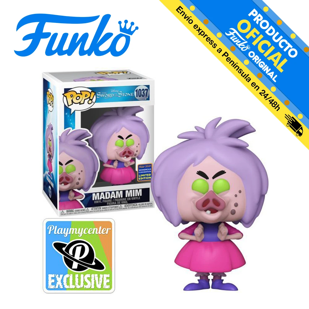 Funko Pop! Merlín el Encantador-Madam Mim Exclusivo playmycenter ...